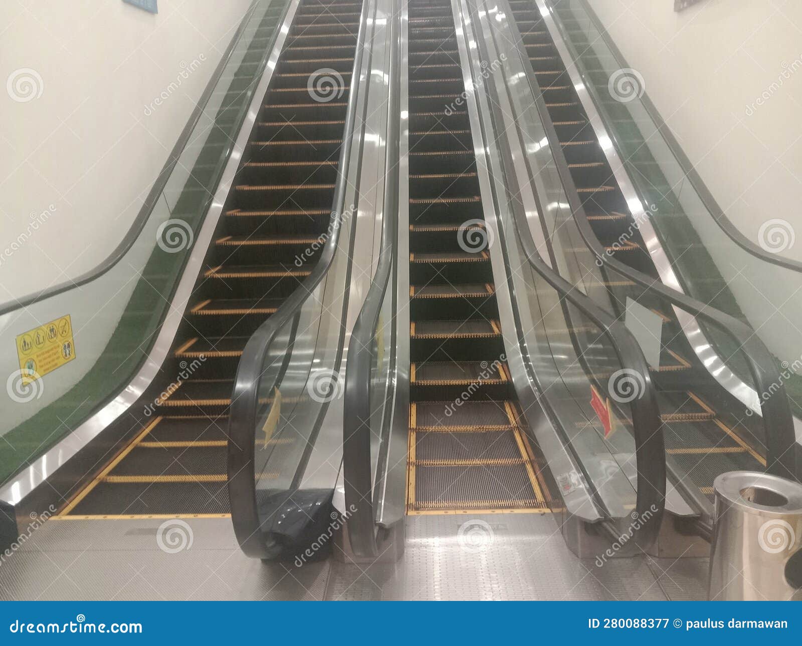 Elevator Up and Down in Bookstore in Surabaya City Stock Image - Image ...
