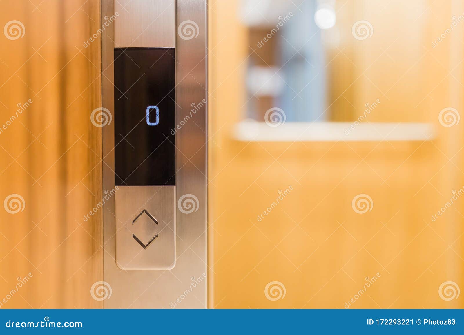 Elevator Up and Down Buttons Modern Keypad Stock Image - Image of arrow ...