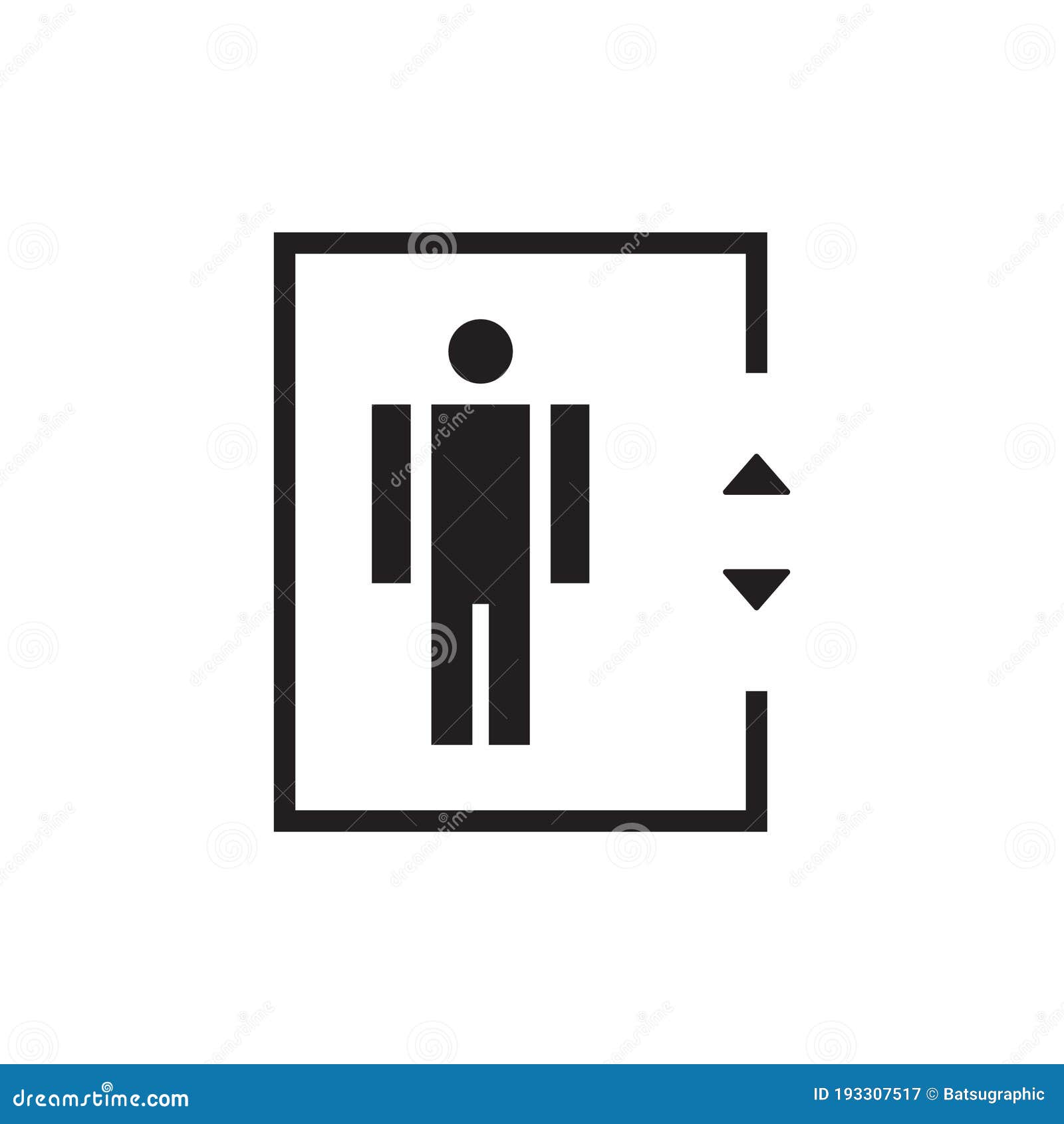 Elevator Vector Icon Logo Design Stock Vector - Illustration of icon ...
