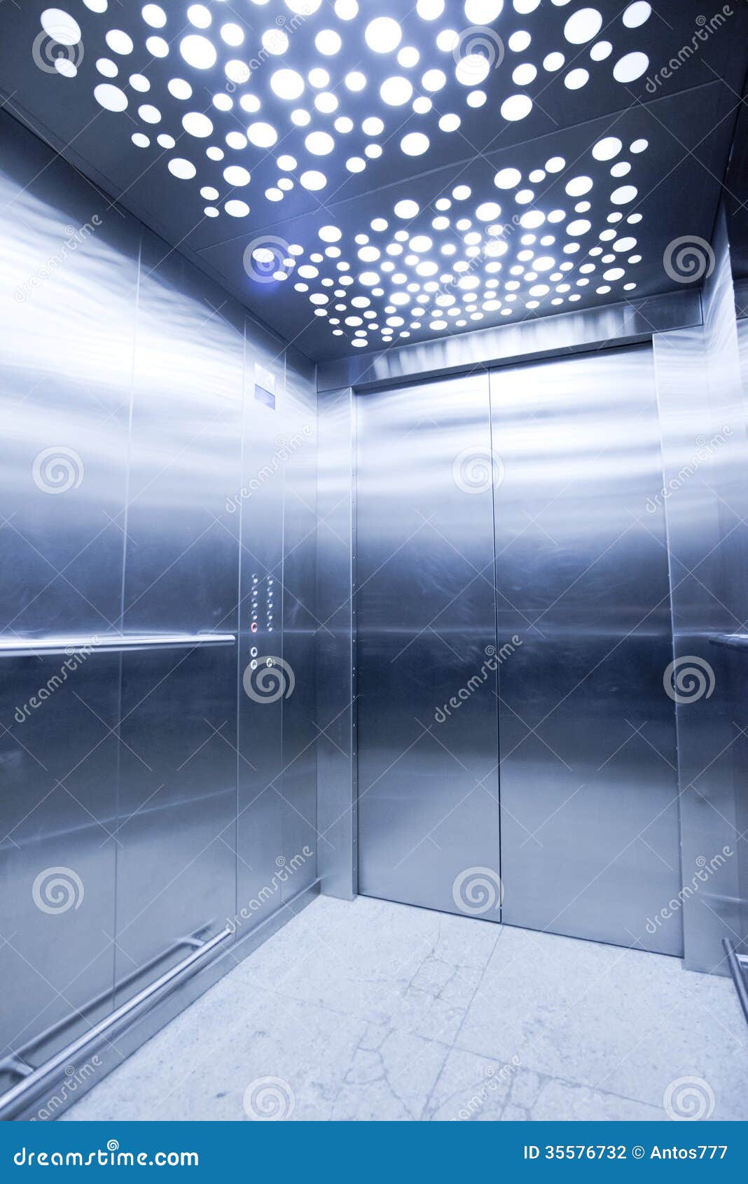 Elevator stock photo. Image of frame, brushed, conceptual - 35576732