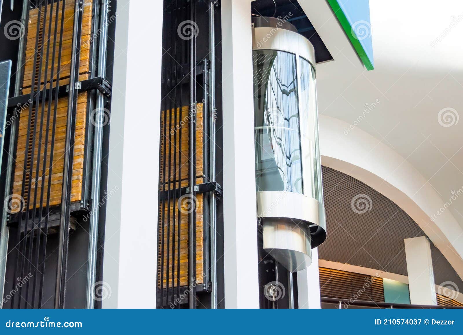Elevators with Counterbalanced Concrete Blocks, Construction of an ...