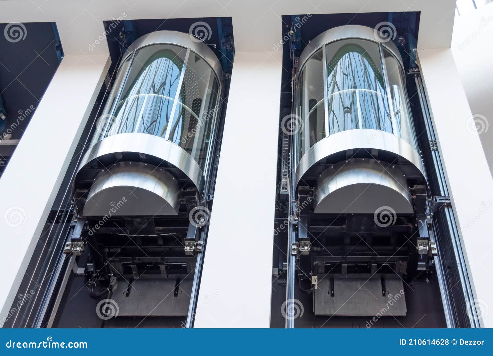 Elevators with Counterbalanced Concrete Blocks, Construction of an ...