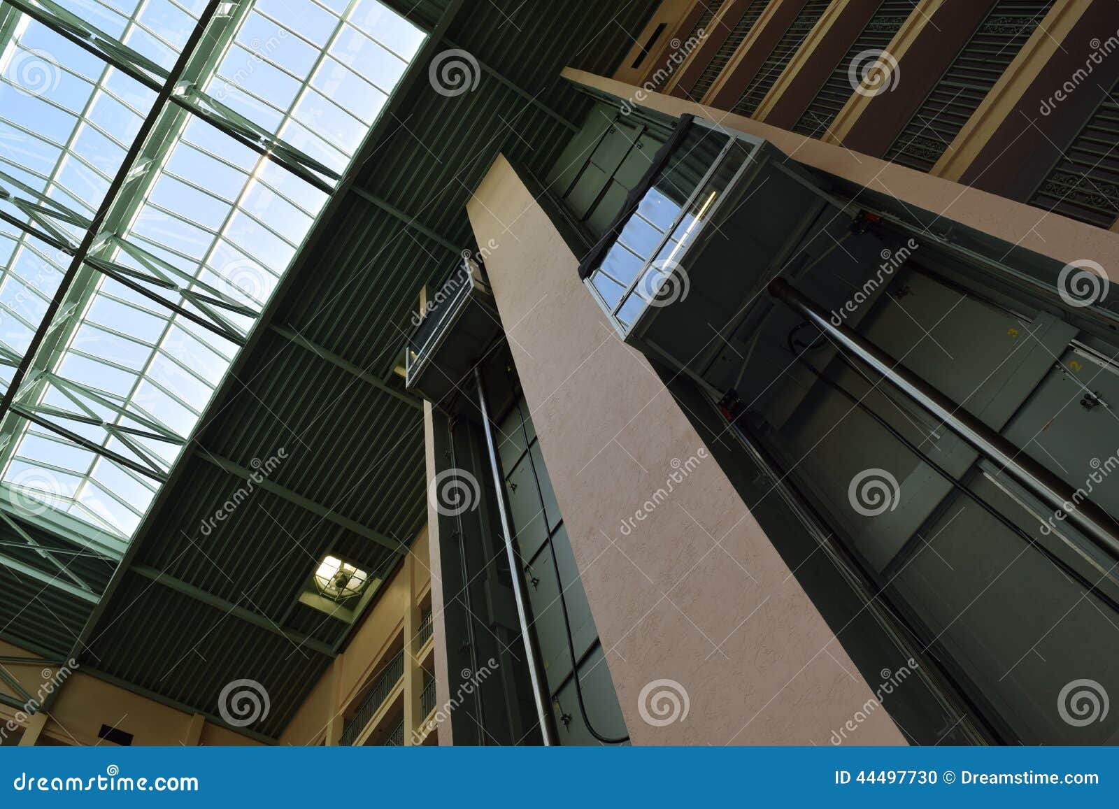 Elevators Inside Skyscraper Royalty-Free Stock Photography ...