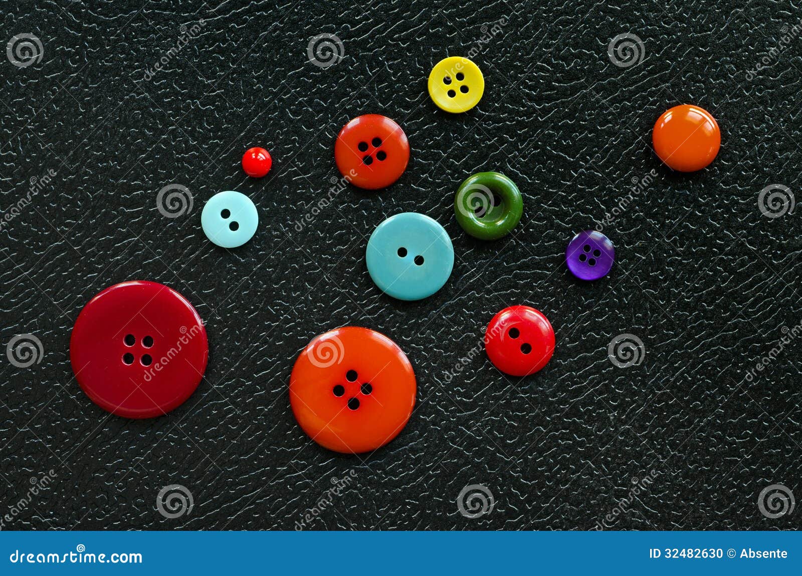 Eleven Buttons stock photo. Image of shapes, shirt, blue - 32482630
