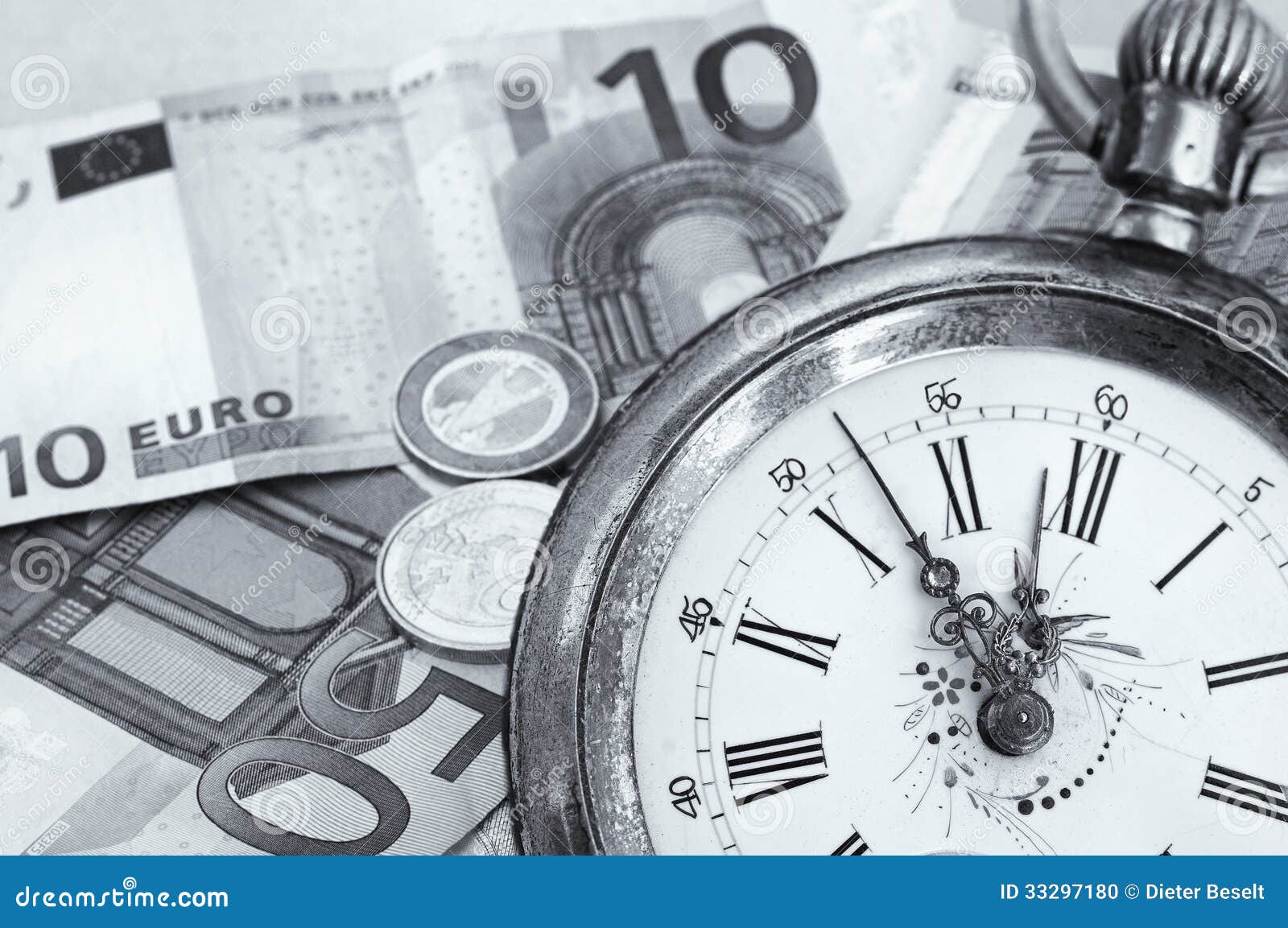 Eleven Fifty-five Clock Stock Photography | CartoonDealer.com #63926882