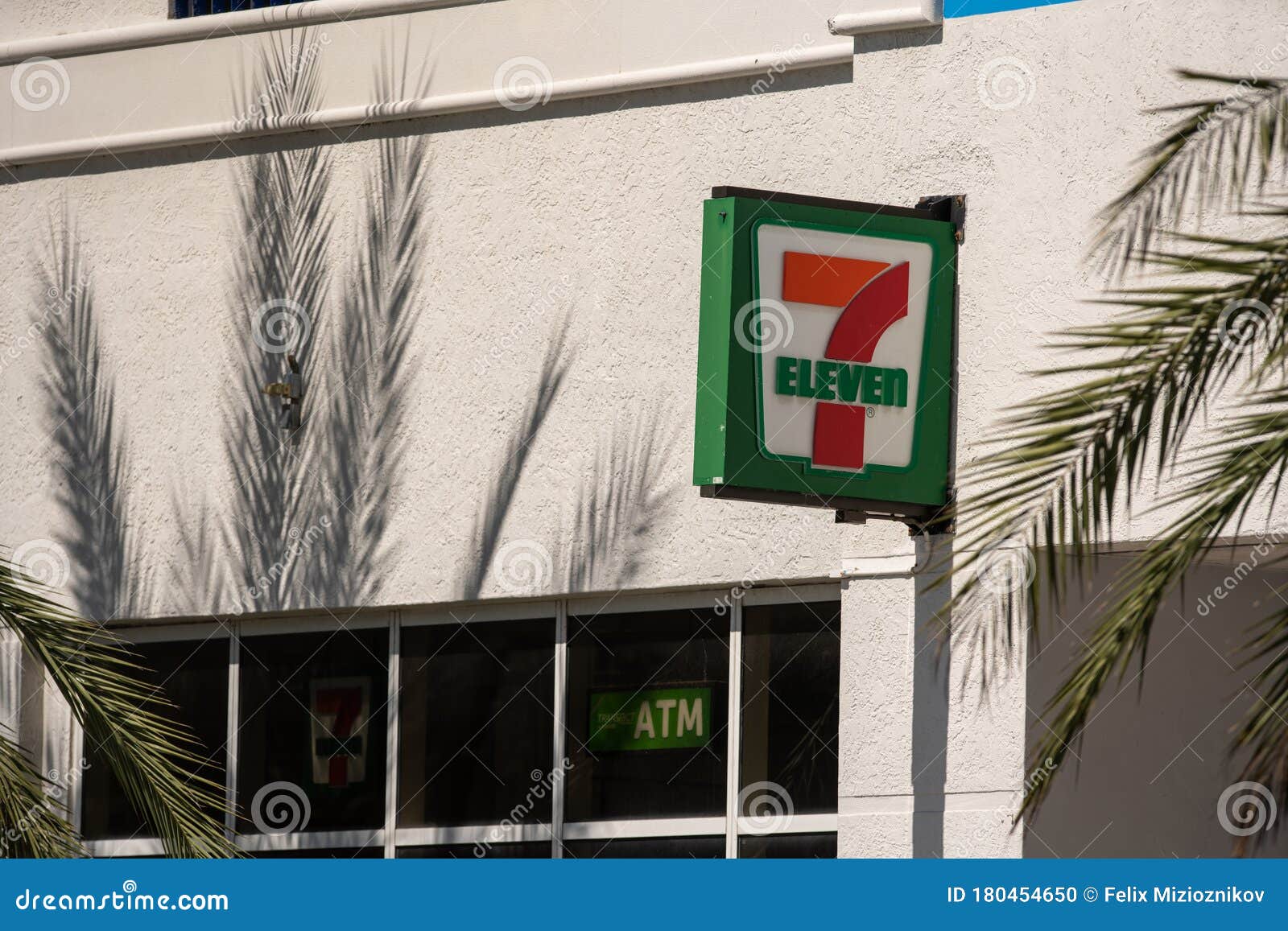 7 Eleven Food Store Brickell Miami FL Editorial Image - Image of logo ...