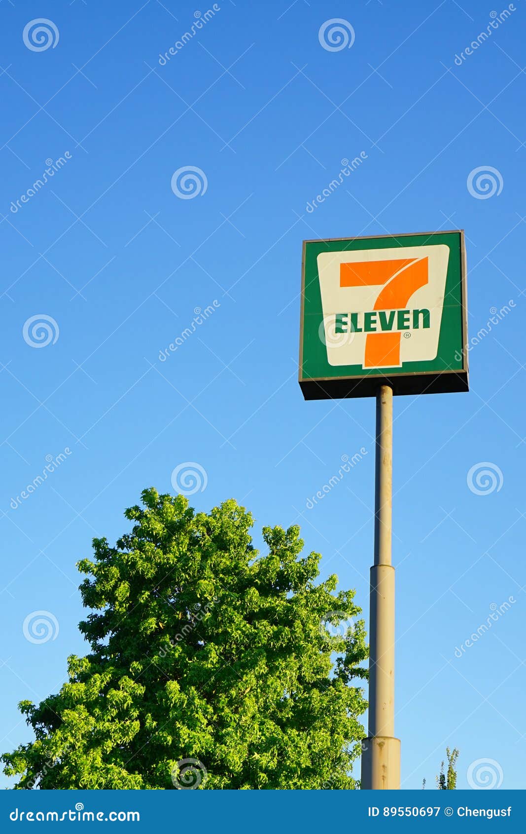 7 Eleven logo editorial photography. Image of icon, groceries - 89550697