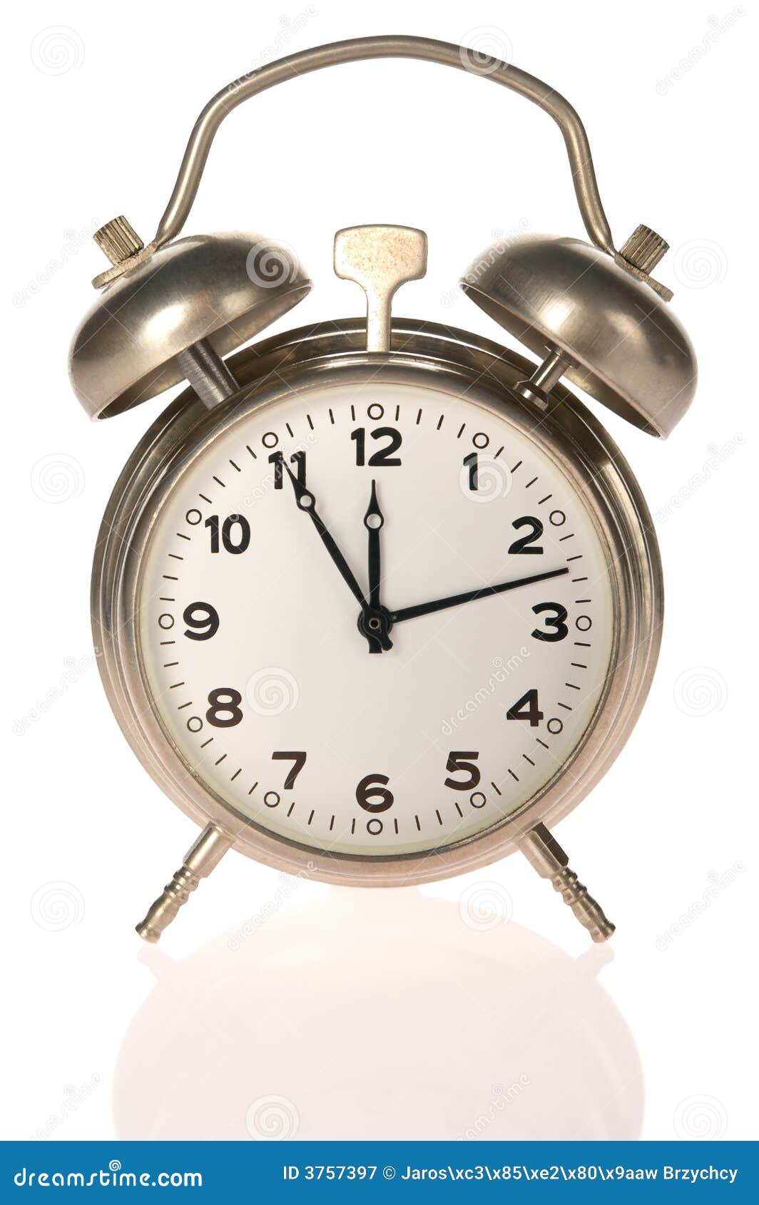 At the eleventh hour stock image. Image of front, dial - 3757397