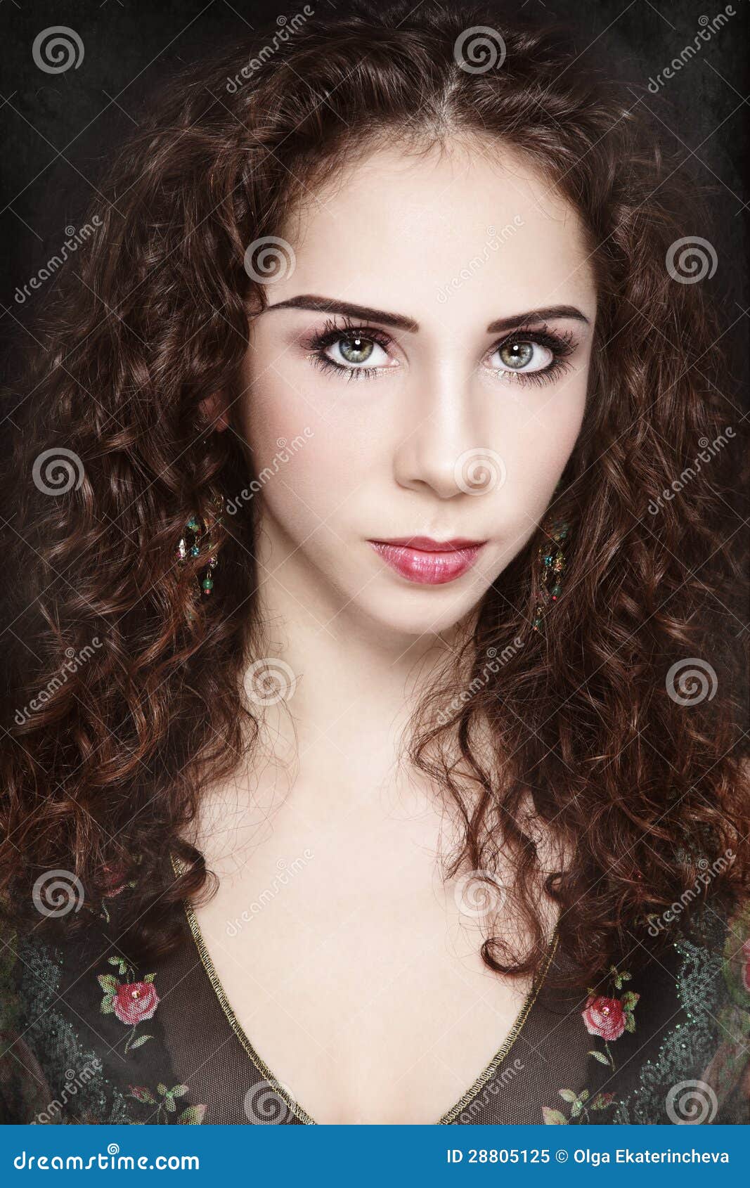 Elf beauty stock image. Image of pretty, hair, grainy - 28805125