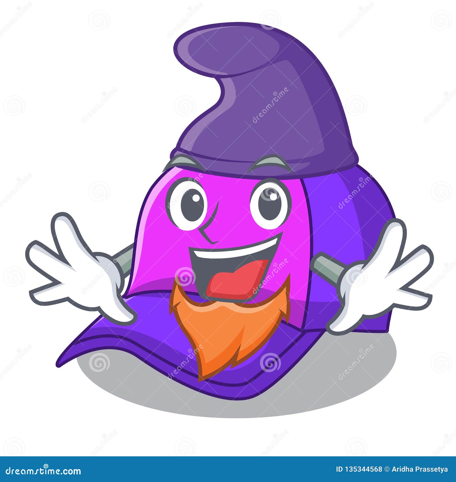 Elf Cap Shape in the a Cartoon Stock Vector - Illustration of fairytale ...