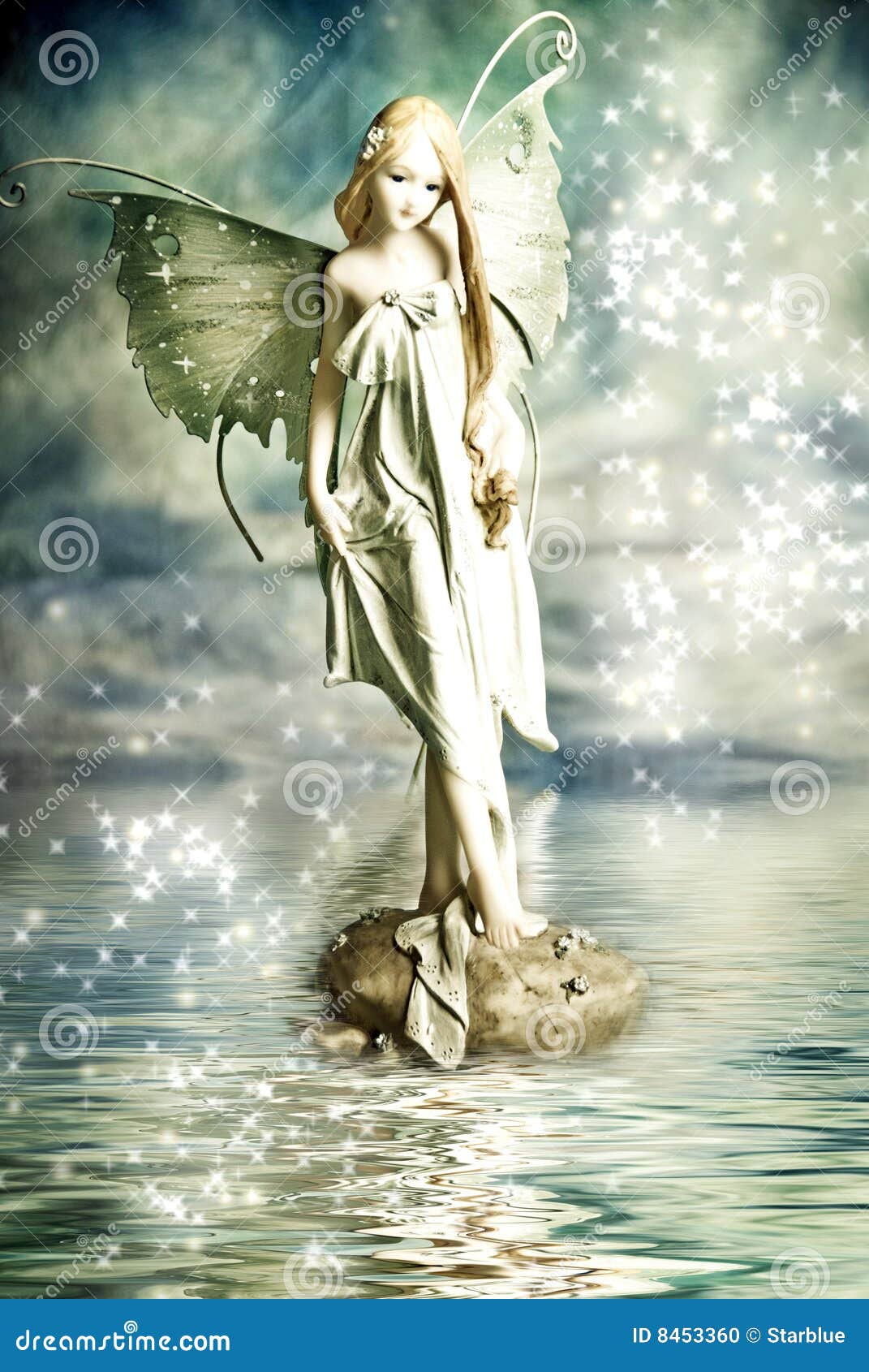 Elf fairy stock photo. Image of green, mystic, imagination - 8453360