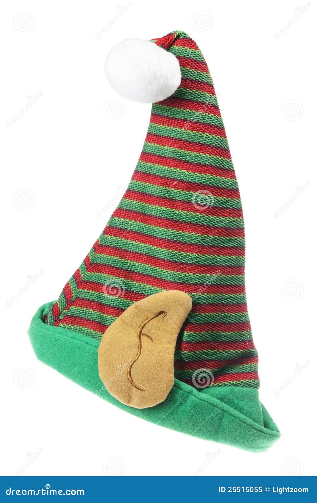 Elf hat stock image. Image of shot, cutout, studio, amusing - 25515055