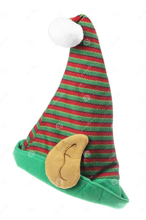 Elf hat stock image. Image of shot, cutout, studio, amusing - 25515055