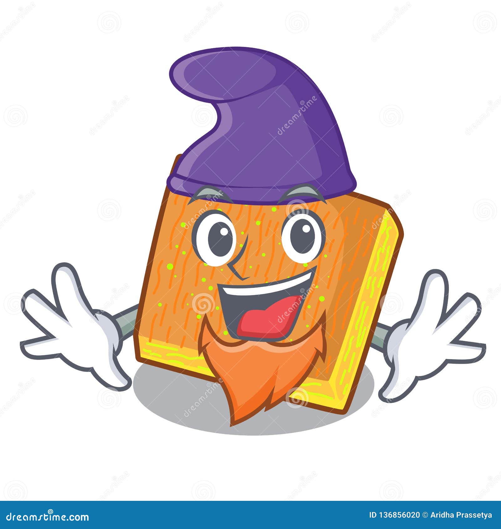 Elf Kunafa Ready Served on Cartoon Plate Stock Vector - Illustration of ...