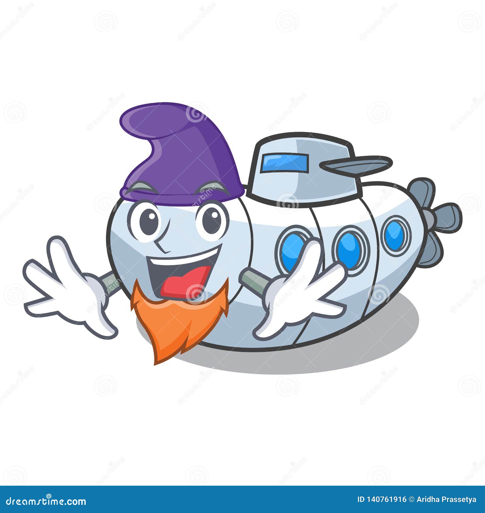 Goblin In Boat On Underground Lake Stock Image | CartoonDealer.com ...