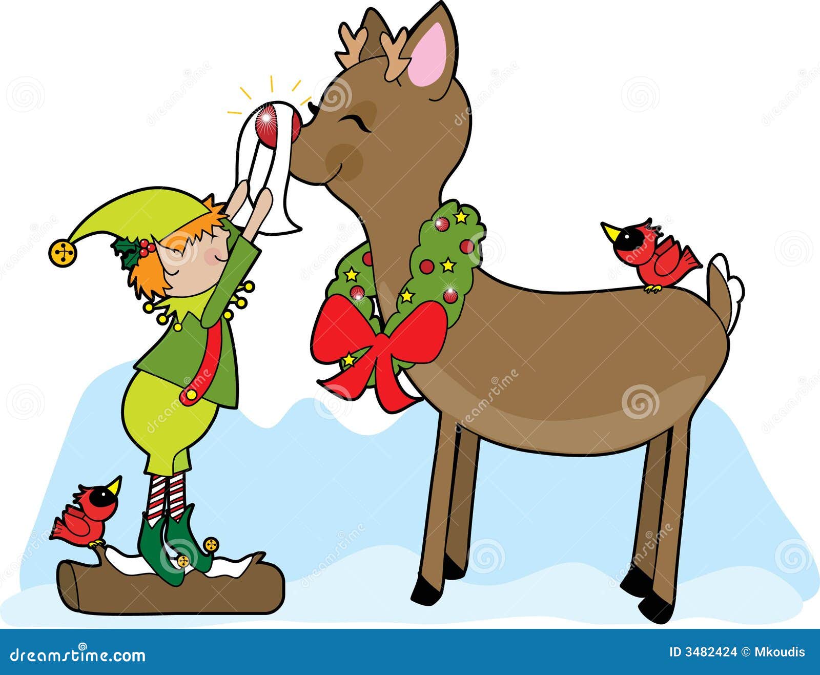 Rudolf Vector Illustration | CartoonDealer.com #21862910