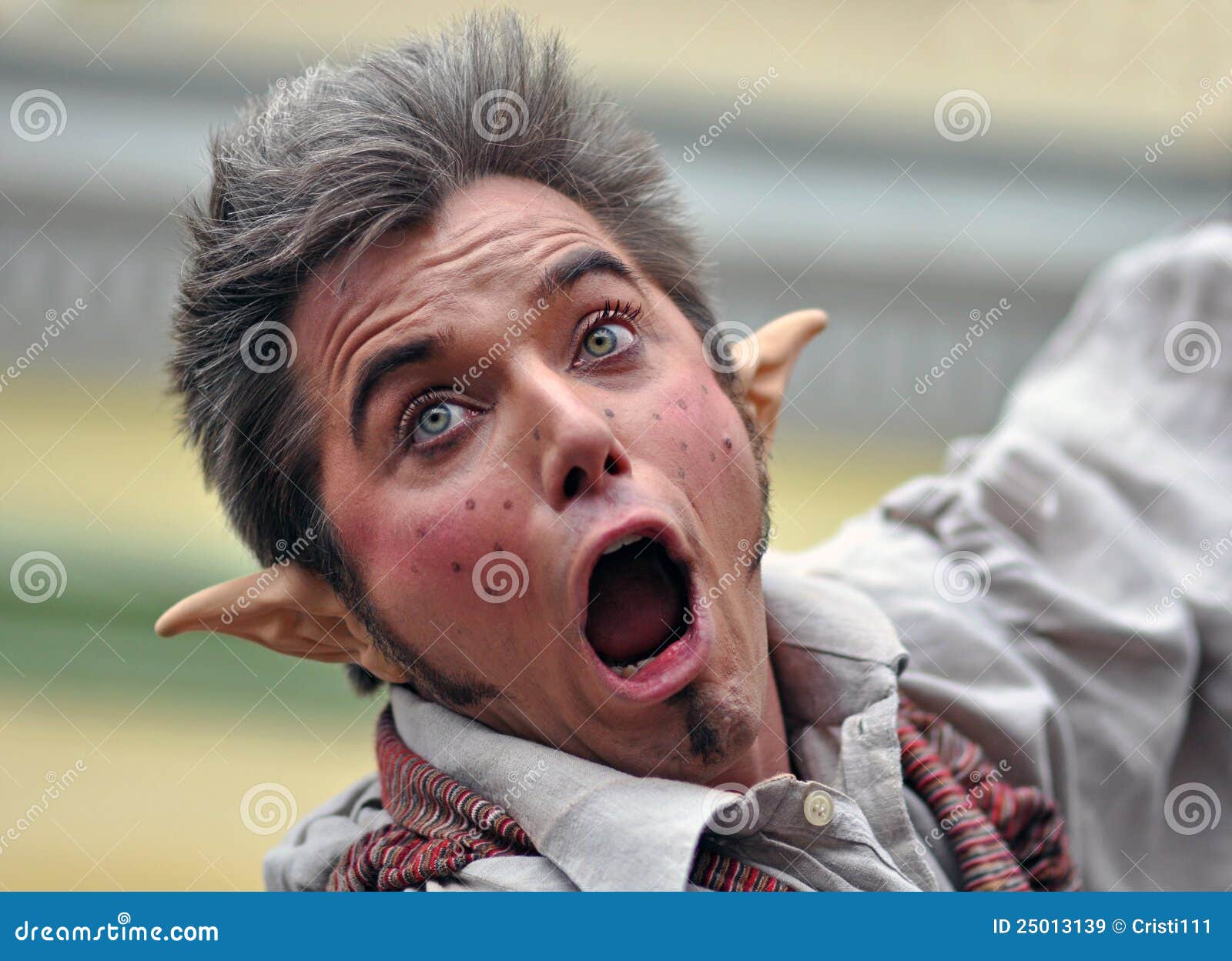 Elf surprise editorial stock image. Image of aeril, clouded - 25013139