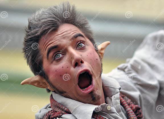 Elf surprise editorial stock image. Image of aeril, clouded - 25013139