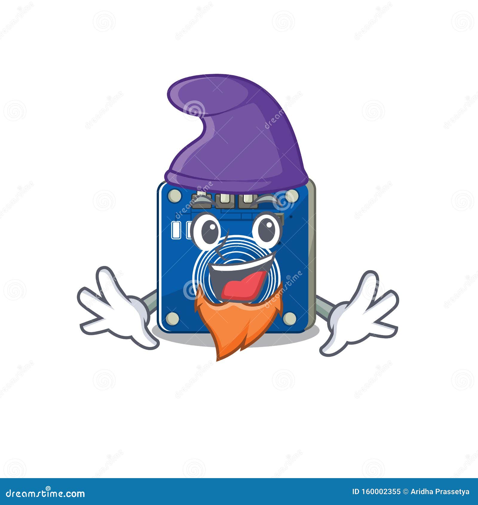 Elf Touch Sensor Isolated in the Character Stock Vector - Illustration ...