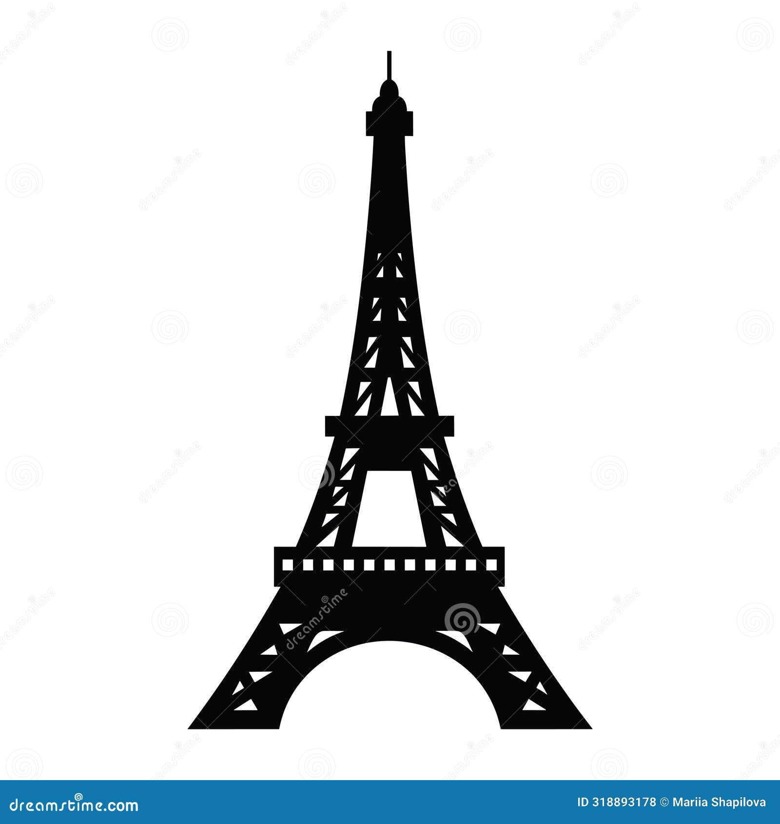 Elf tower icon stock vector. Illustration of structure - 318893178