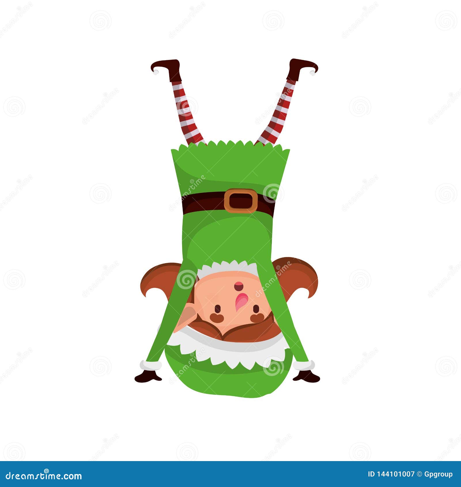 Elf Woman Walking Avatar Character Stock Vector - Illustration of move ...