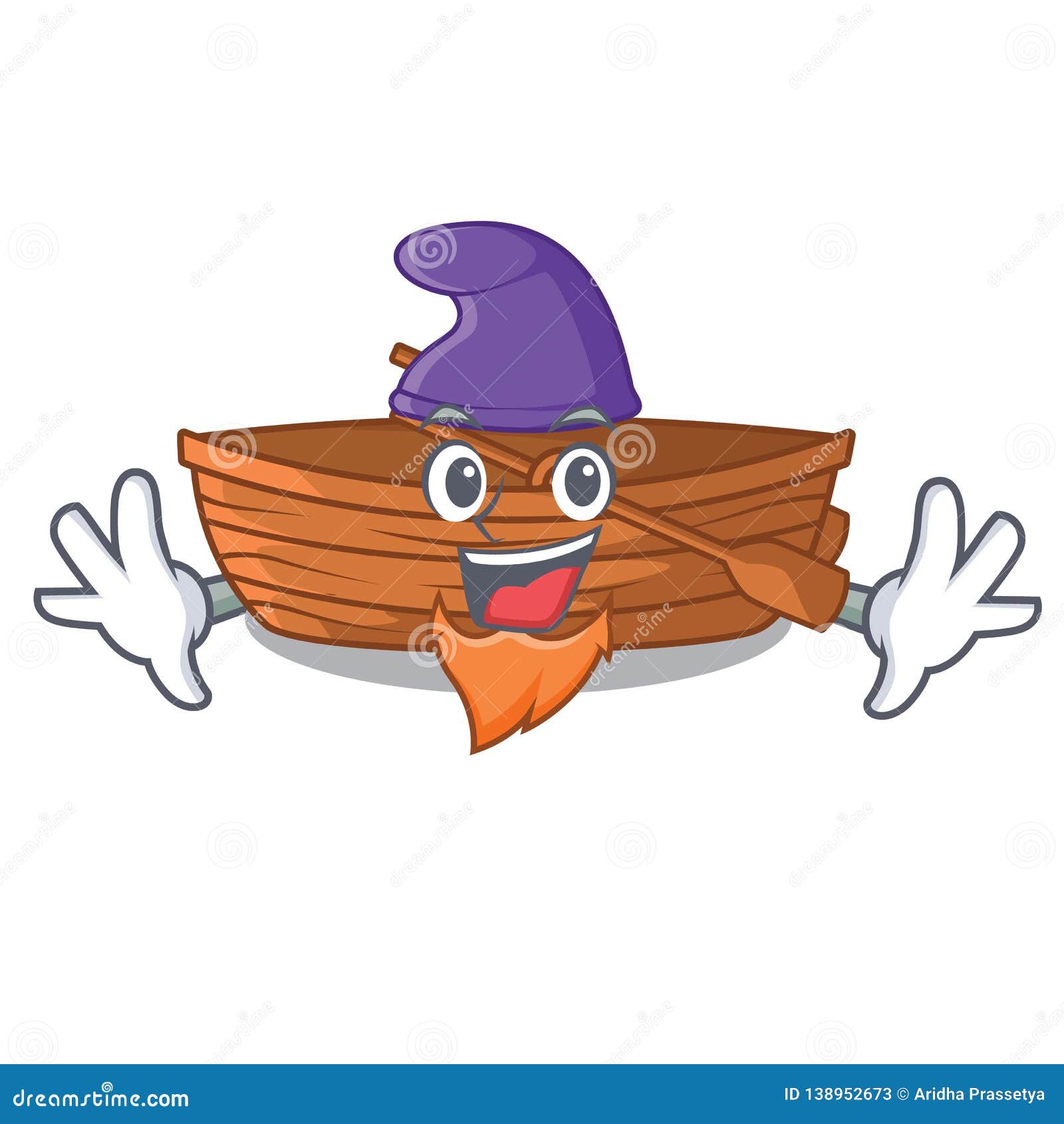 Goblin In Boat On Underground Lake Stock Image | CartoonDealer.com ...