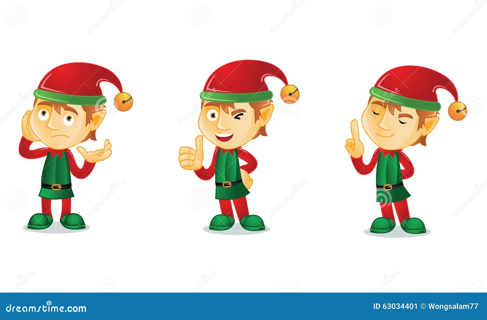 Elfe 2 vektor abbildung. Illustration von elfe, nett - 63034401