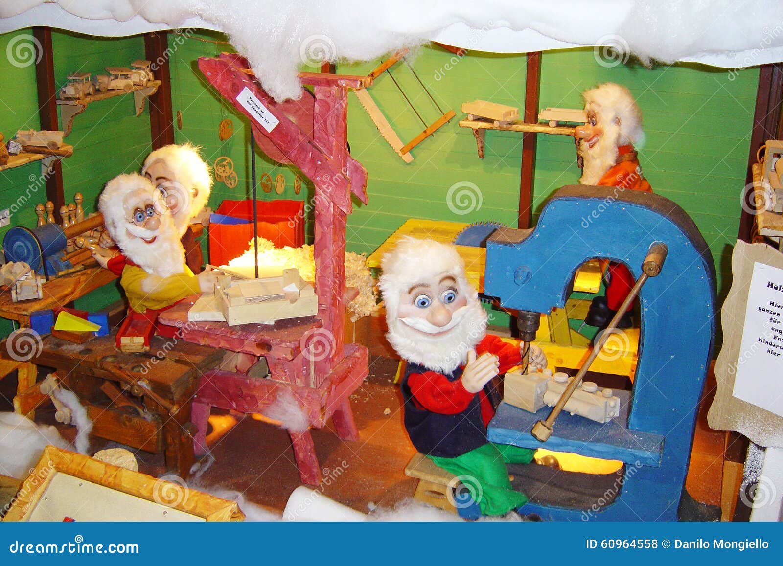 Elfs work stock photo. Image of gifts, making, germany - 60964558