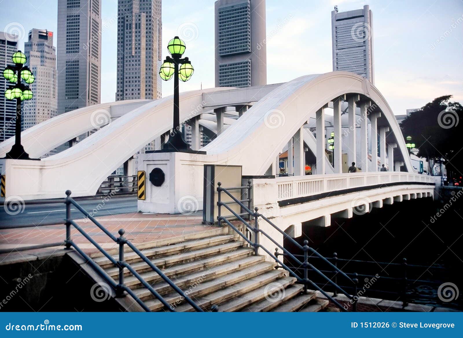 Elgin Bridge, Singapore stock photo. Image of iron, footpath - 1512026