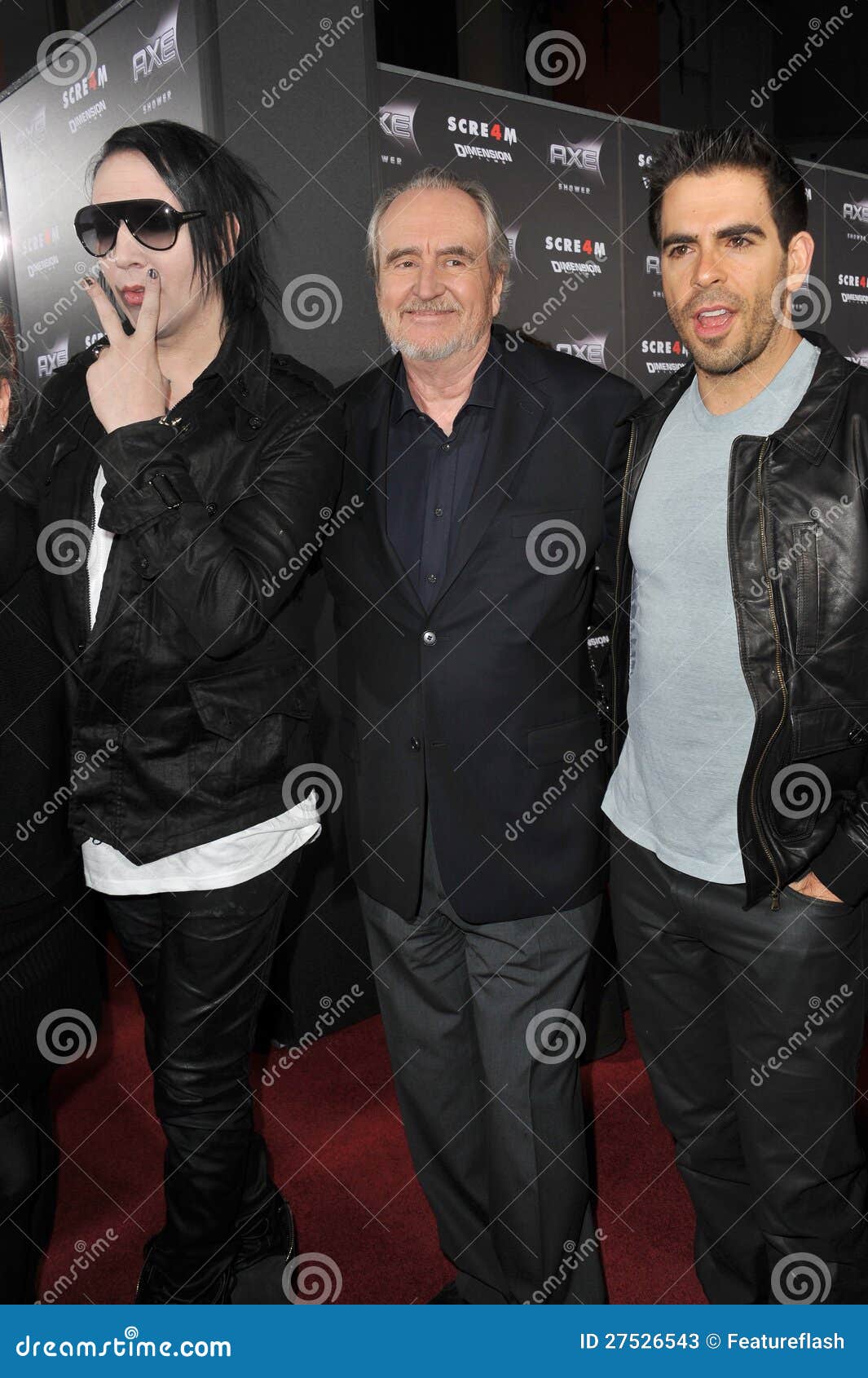 Eli Roth Wes Craven Marilyn Manson Photos - Free & Royalty-Free Stock ...