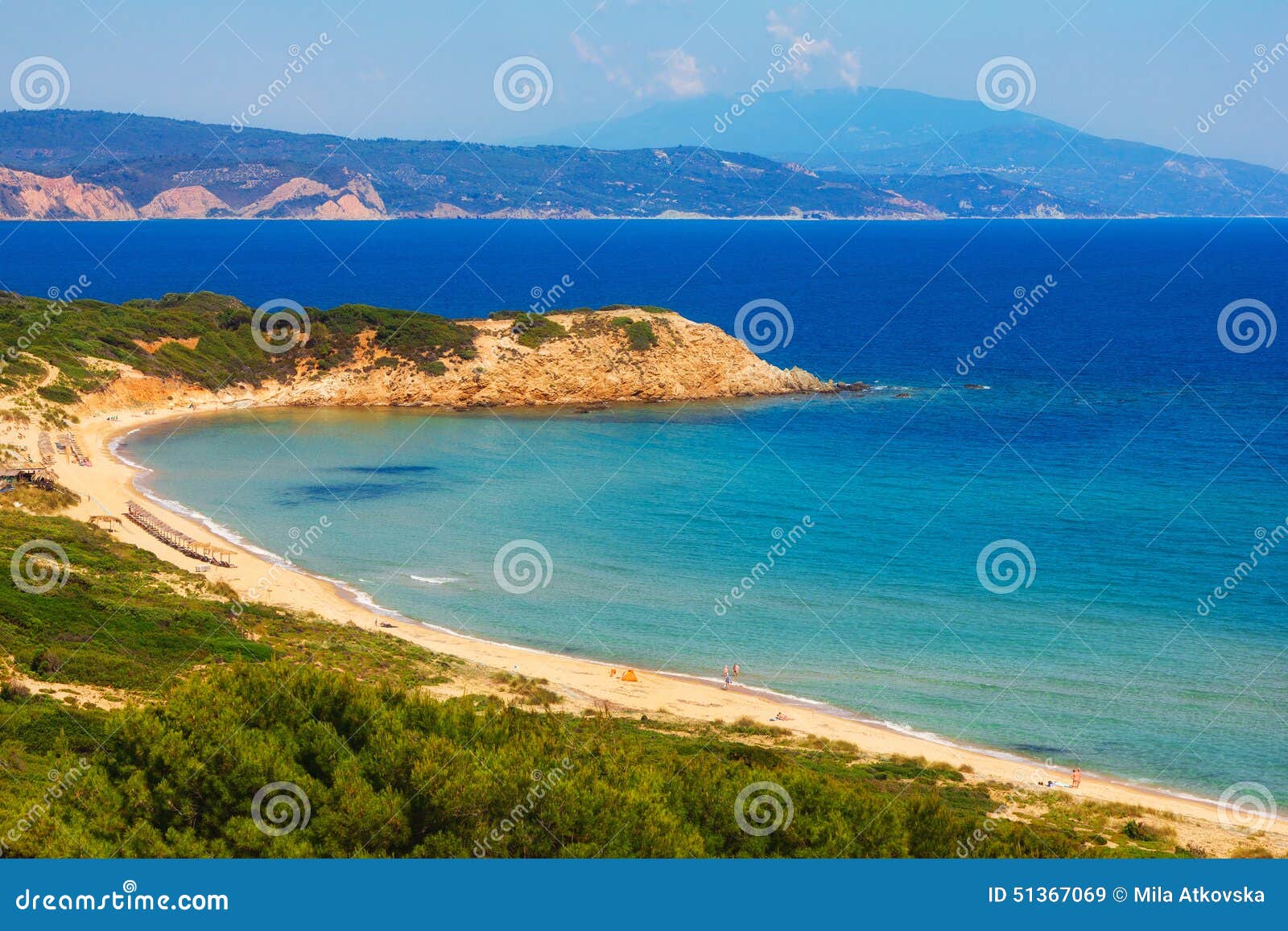 Elias Beach, Skiathos, Greece Stock Image - Image of nature, inviting ...