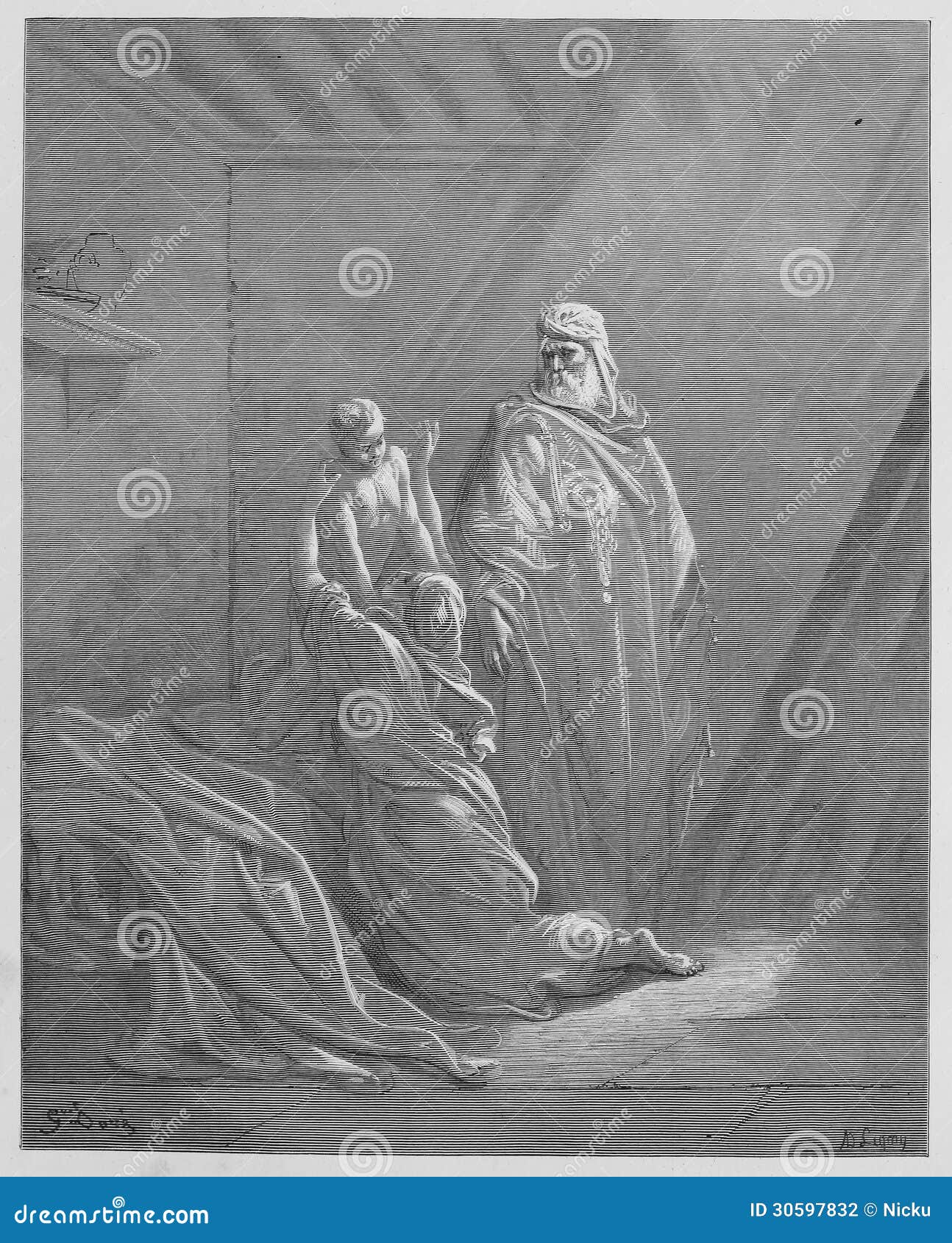 Elijah Raises Der Sohn Der Witwe Von Zarephath Redaktionelles ...