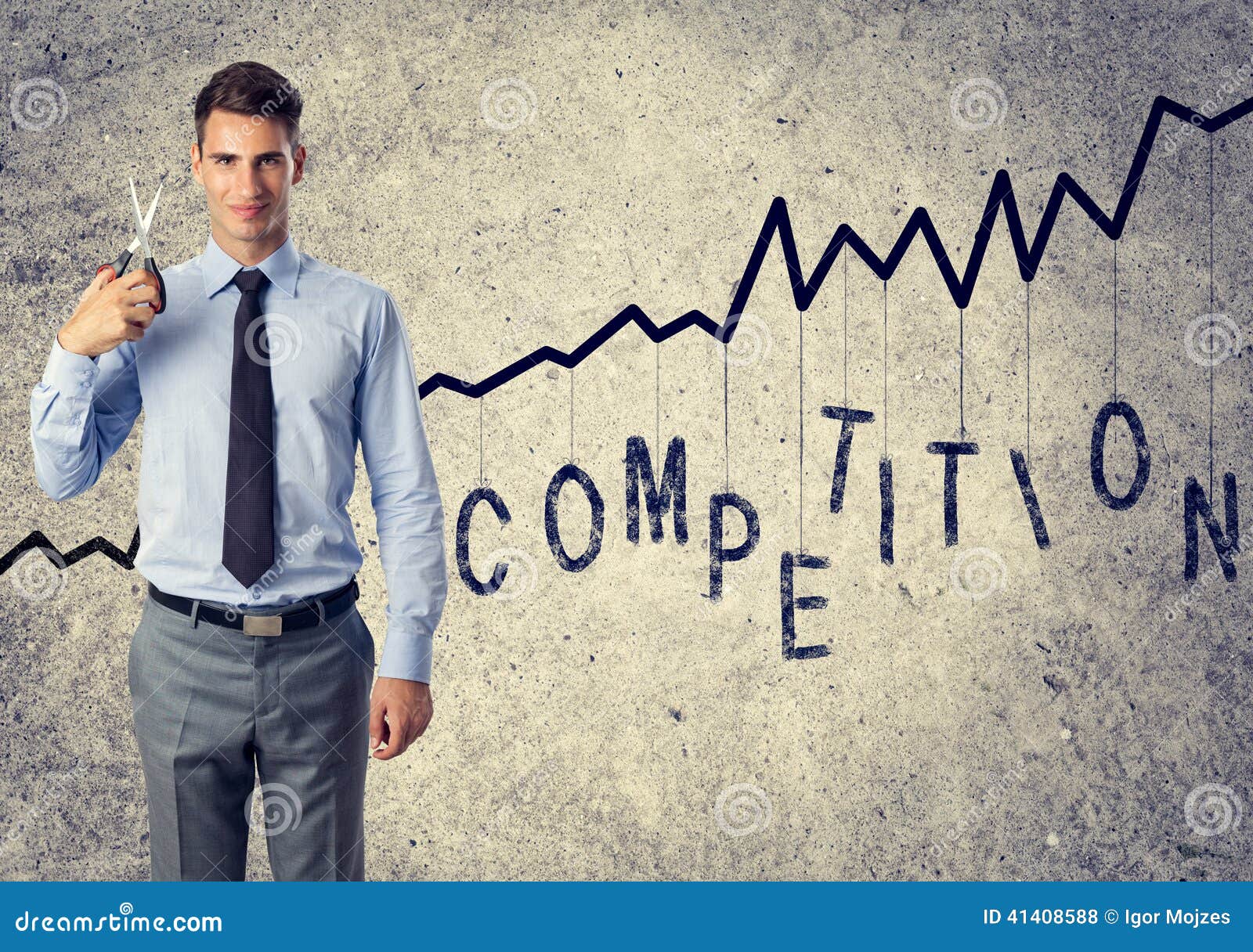 Elimination of competition stock photo. Image of benefit - 41408588