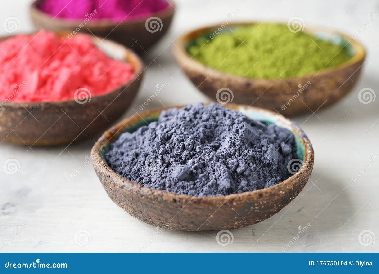Elite blue matcha tea stock photo. Image of natural - 176750104