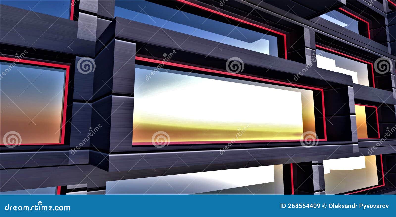 The Elite Contemporary Apartment Window Reflecting Stunning Sunrise ...