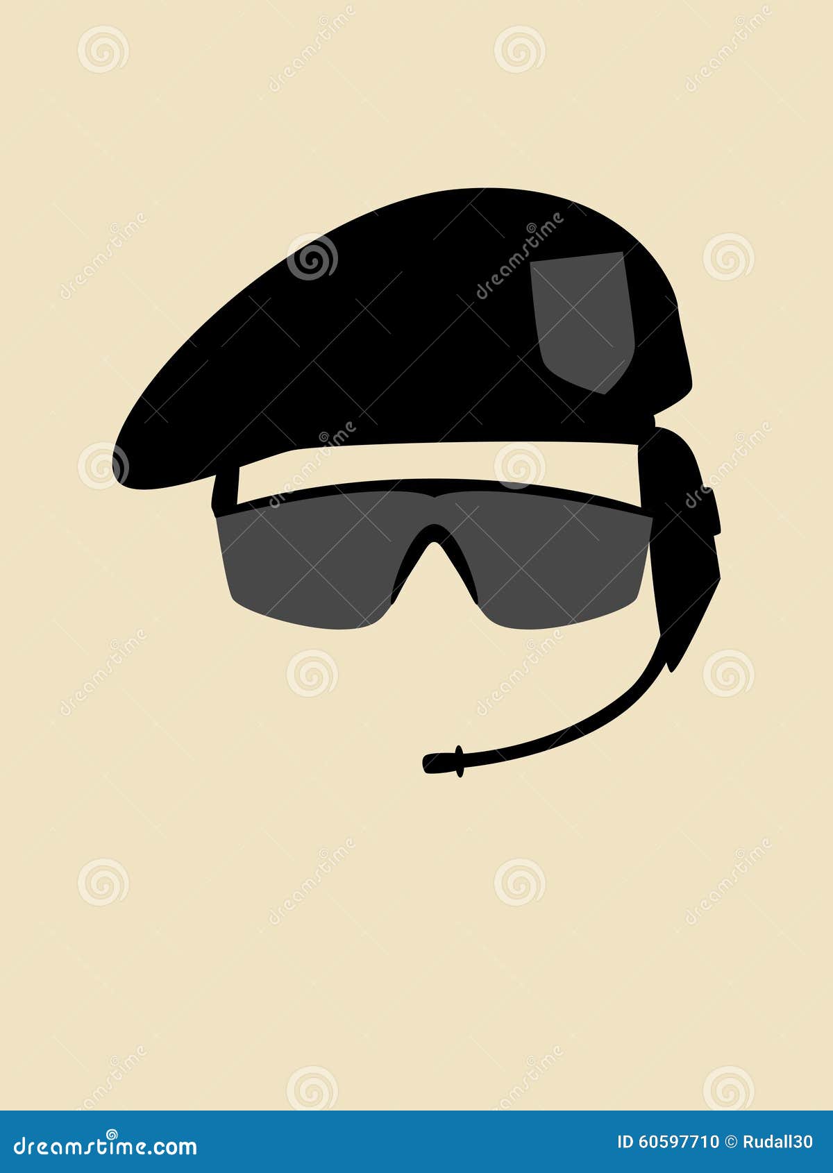 Cool Goggle Abstract Logo Design Vector Illustration | CartoonDealer ...