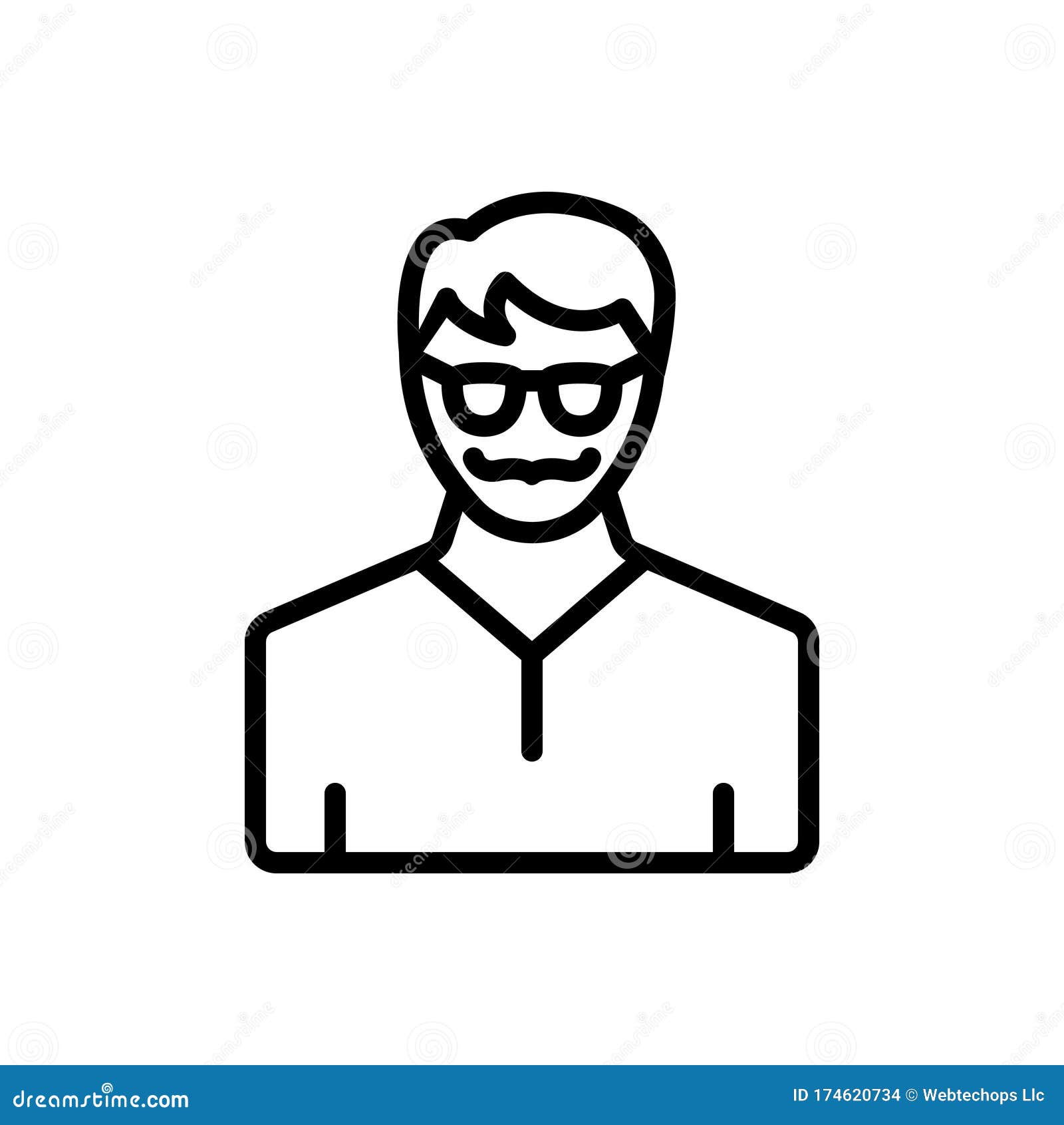 Black Line Icon for Elite, People and Human Stock Vector - Illustration ...