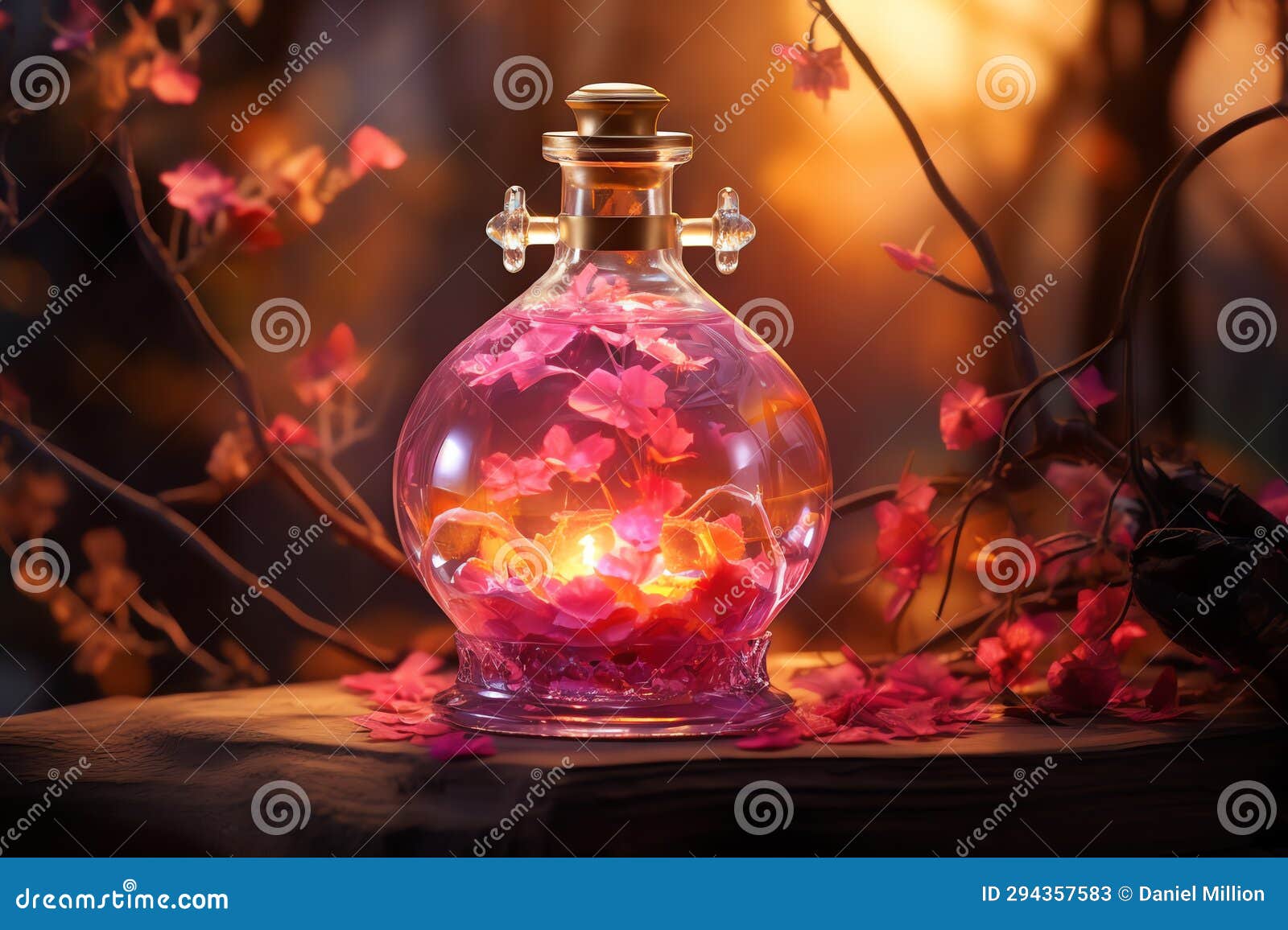 Ethereal Elixir - A Mysterious Fantasy Potion Royalty-Free Illustration ...