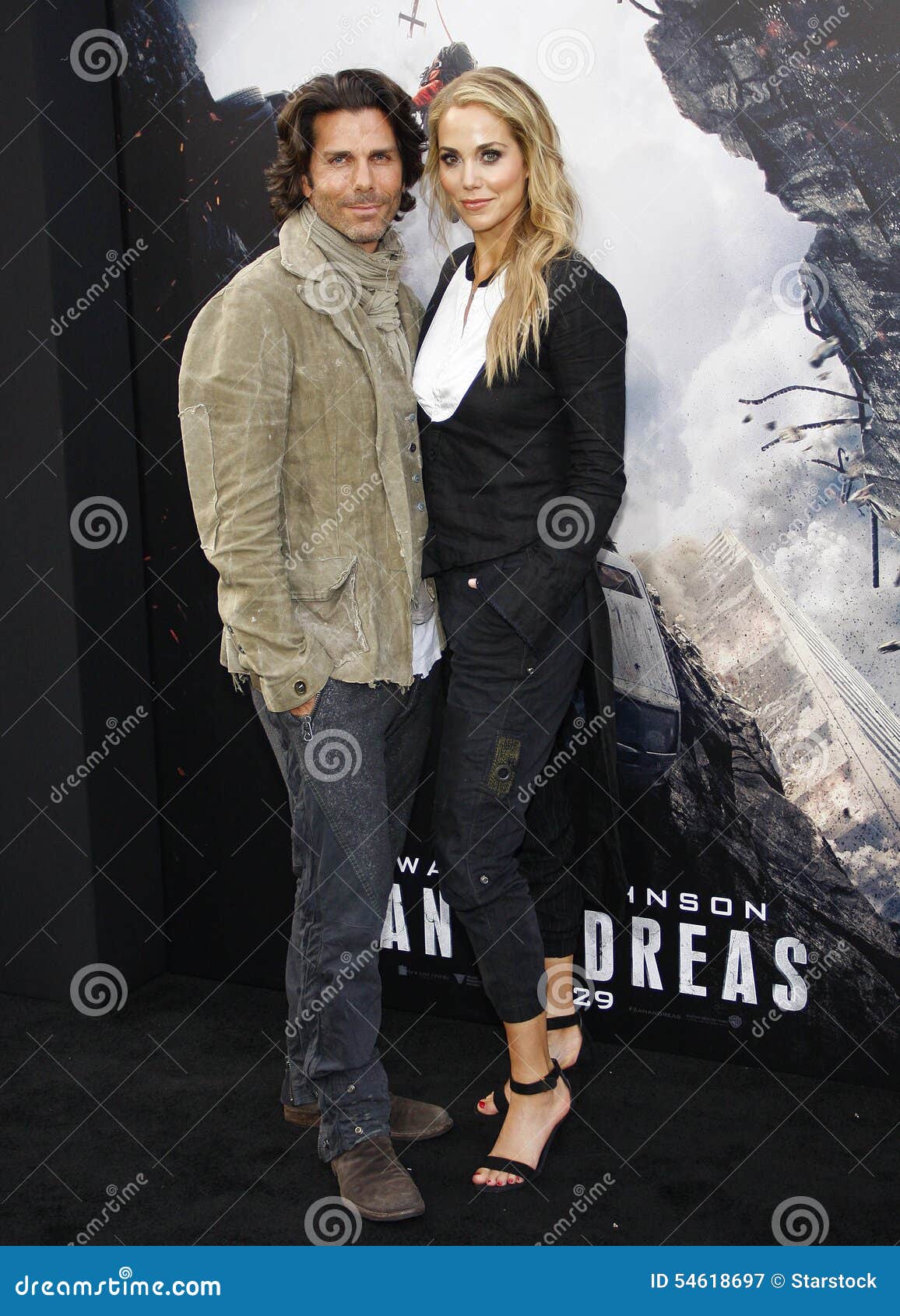 Elizabeth Berkley Y Greg Lauren Fotografía editorial - Imagen de suelo ...