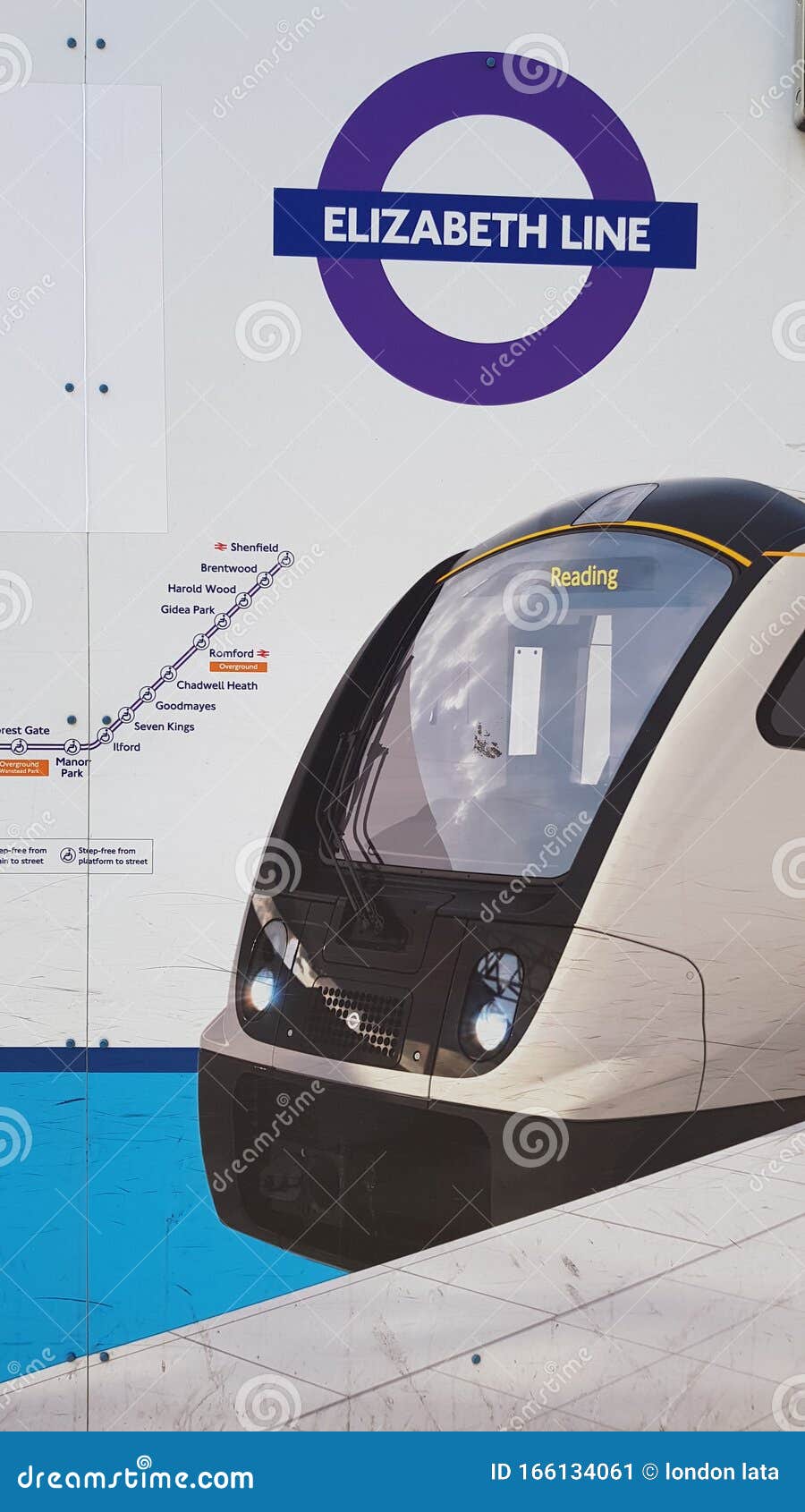 ELIZABETH Line London Top Line Editorial Photo - Image of lata ...