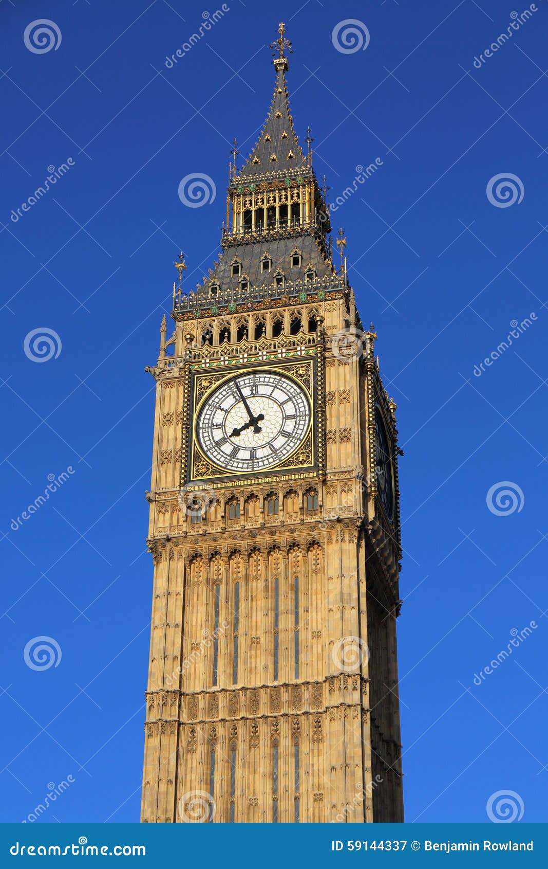 Elizabeth Tower stock image. Image of parliament, elizabeth - 59144337