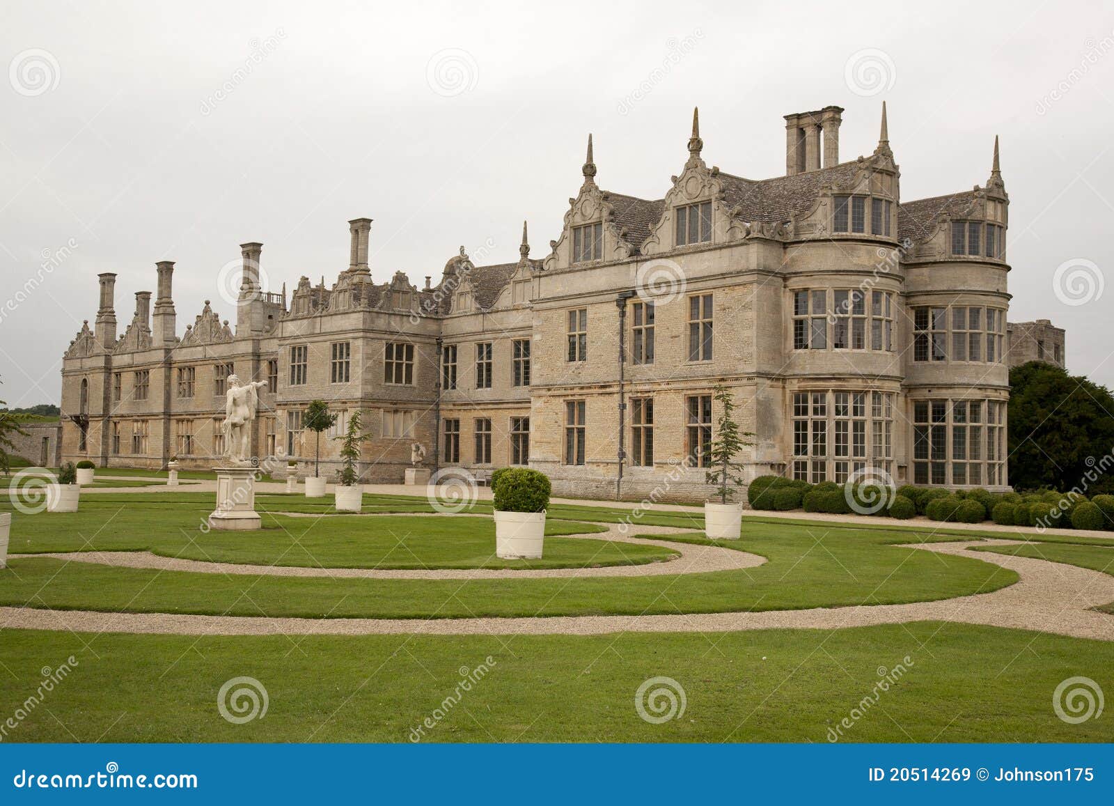 Elizabethan Mansion stock image. Image of restoration - 20514269
