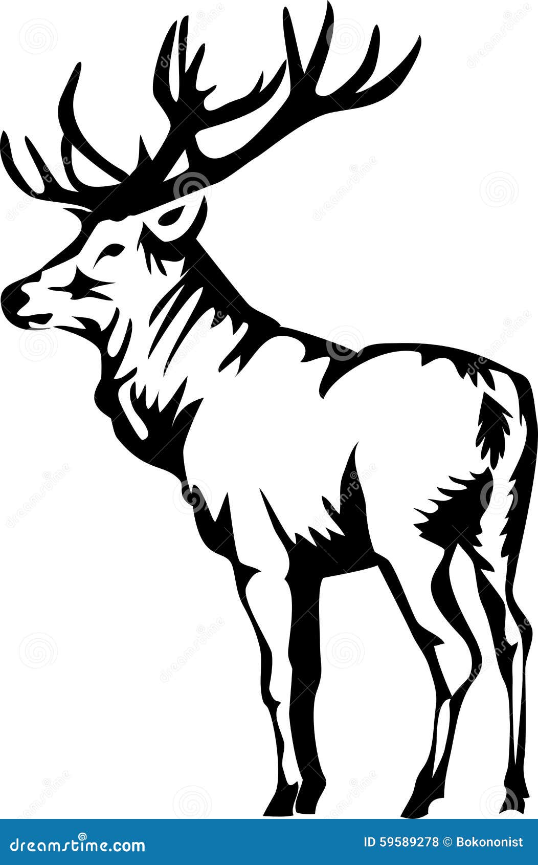 Elk Stock Illustrations – 16,290 Elk Stock Illustrations, Vectors ...