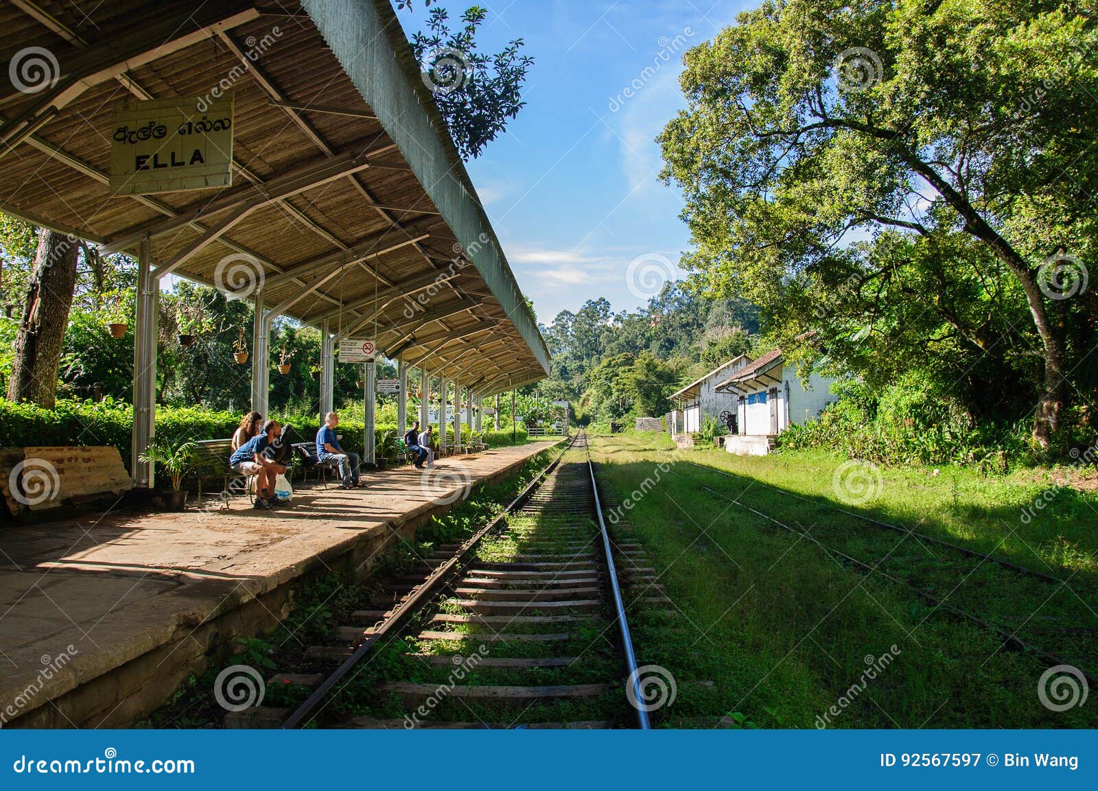 Ella railway station editorial photography. Image of city - 92567597