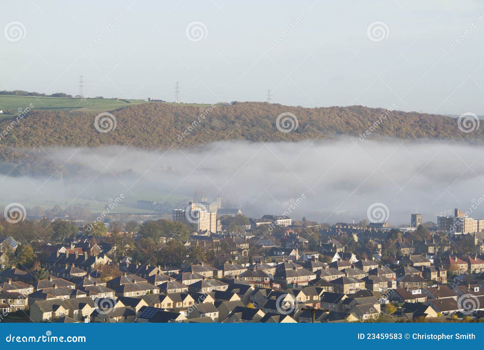 Elland in Halifax stock image. Image of yorkshire, orange - 23459583
