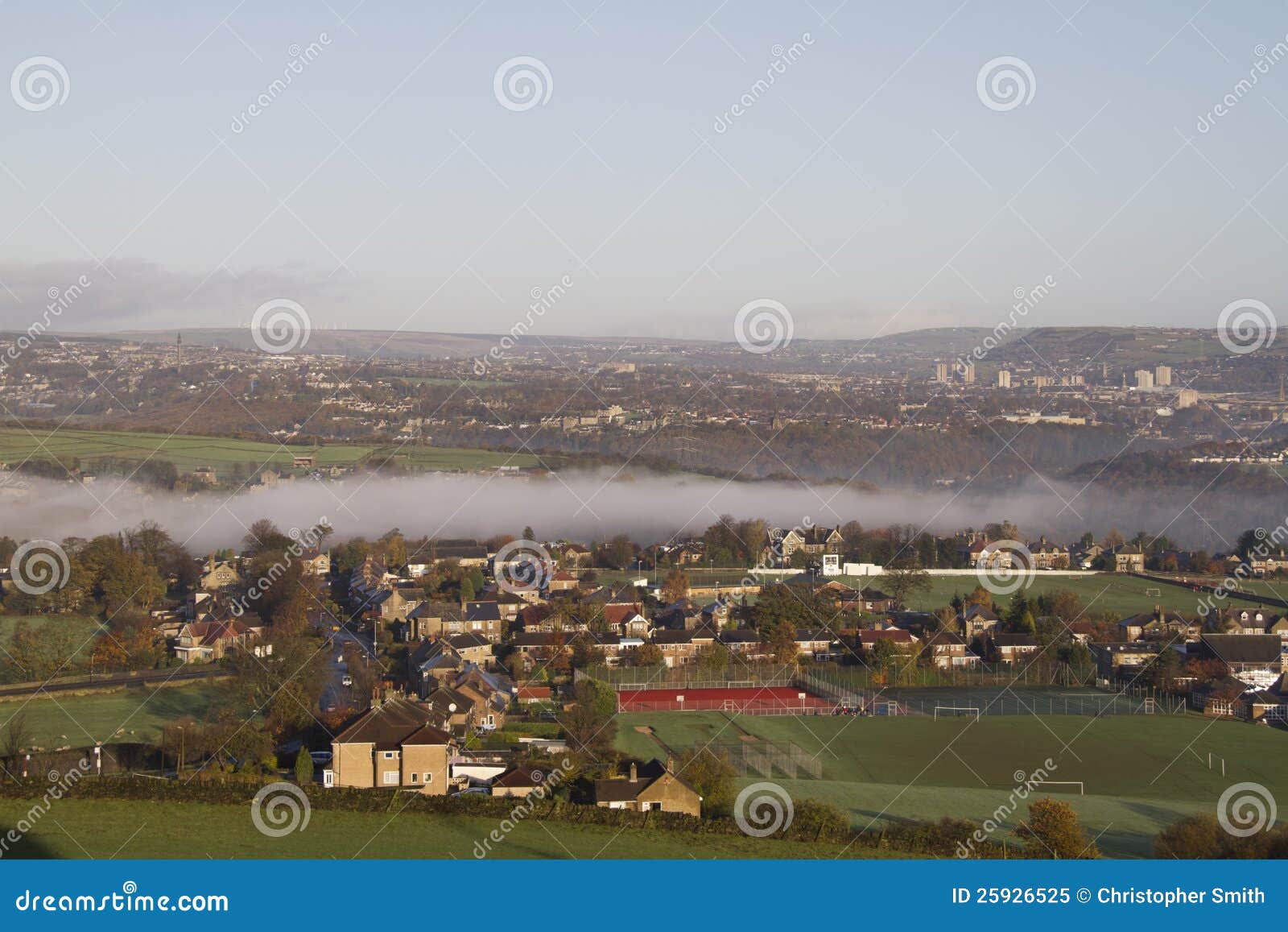 Elland in Halifax stock image. Image of mystic, tree - 25926525