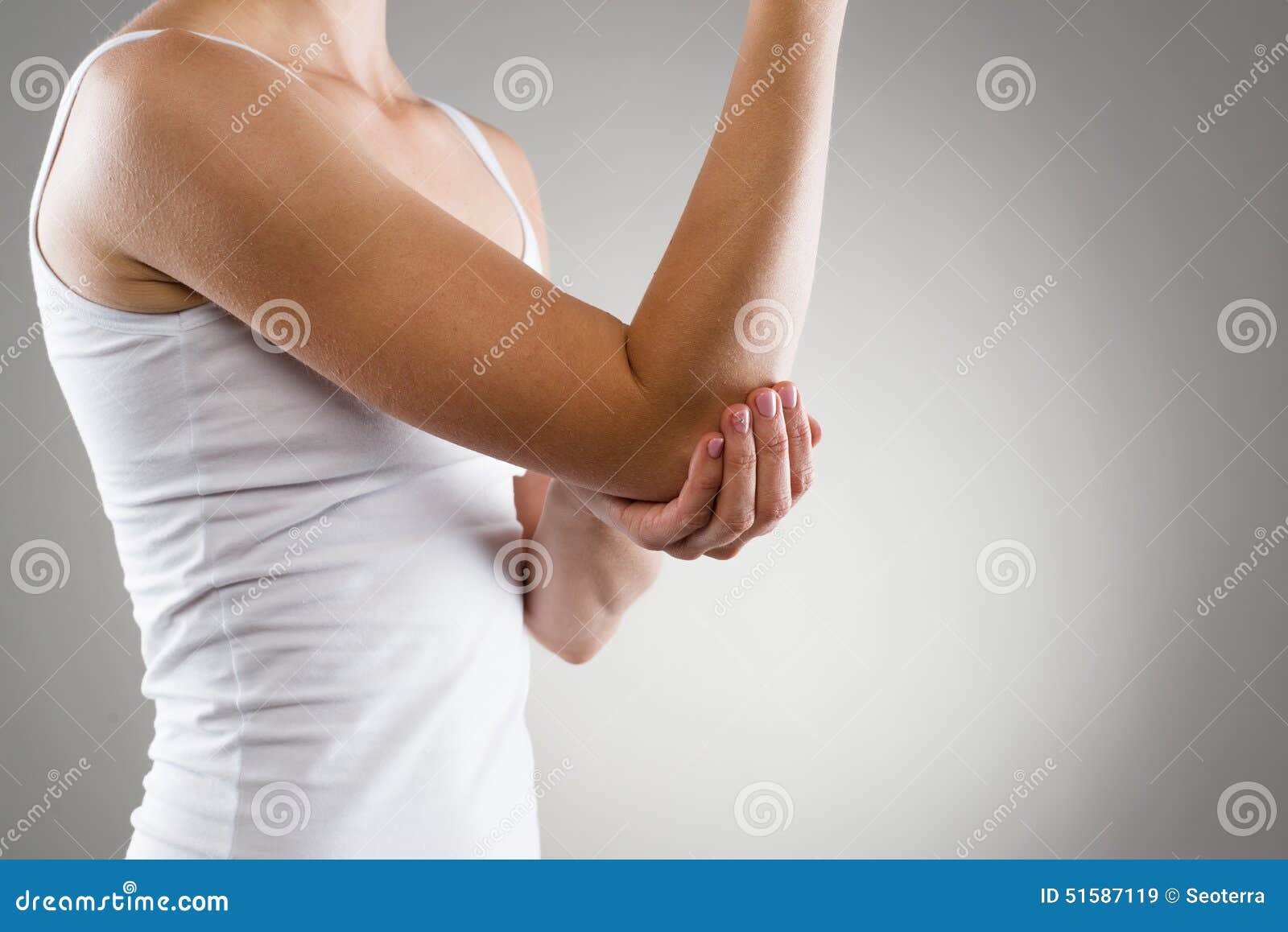 Ellbogen-Schmerz stockbild. Bild von muskel, arthritis - 51587119
