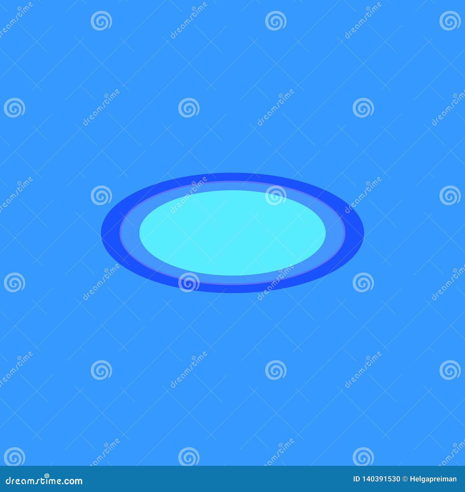 Ellipse on the Blue Background Stock Vector - Illustration of element ...