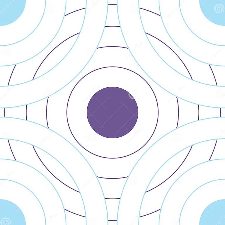 Ellipse Geometric Patterns Design Work Stock Illustration ...