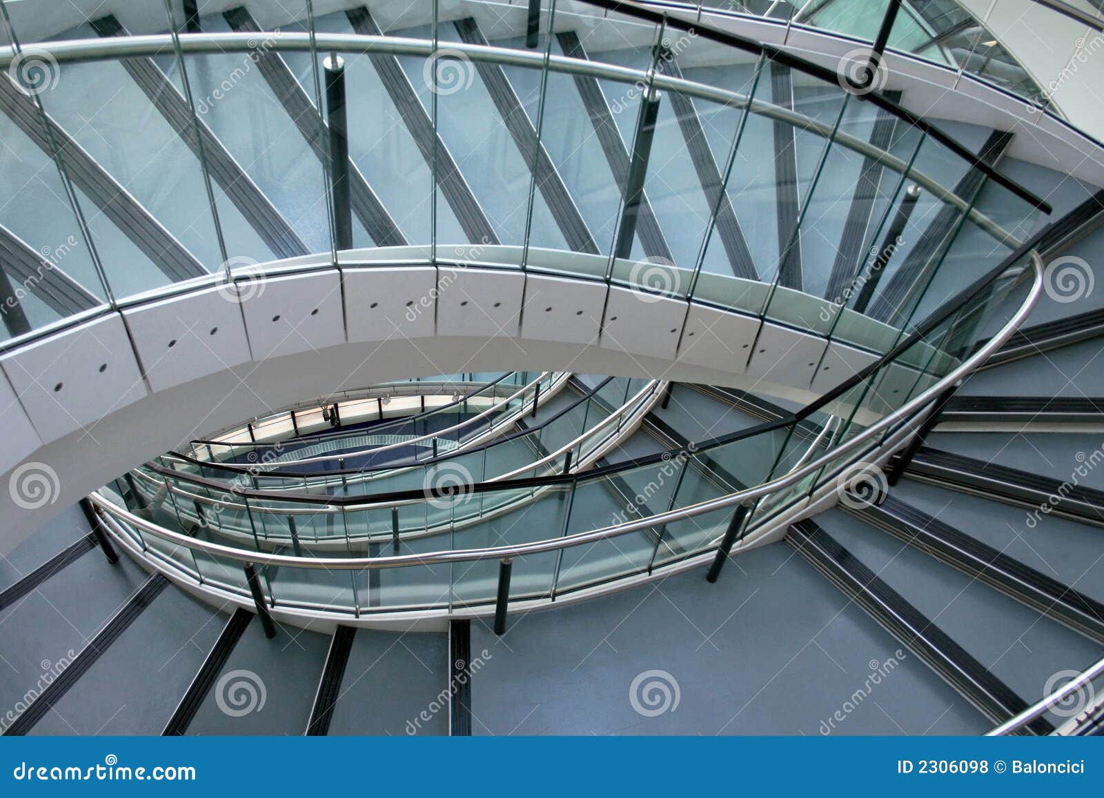 Ellipse stairway stock photo. Image of view, steps, interior - 2306098